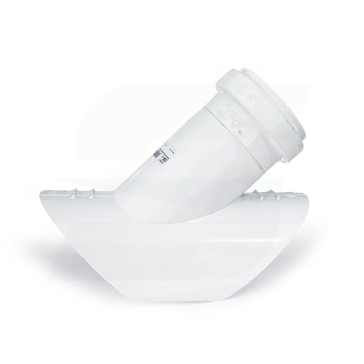 Gasketed 6" x 4" Saddle Wye Sewer Fitting - SDR 35 PVC for Drainage – SupplyStop.com