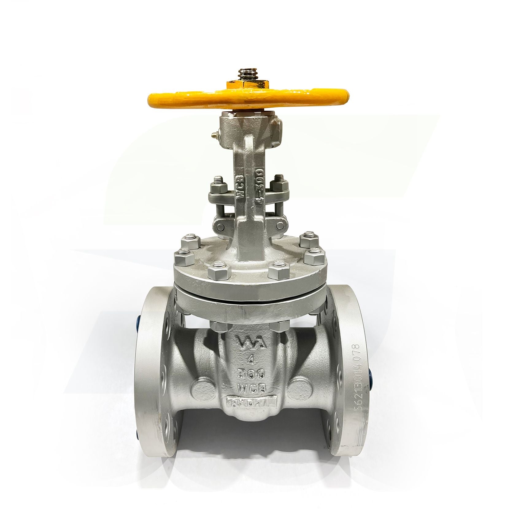 4" Cast Carbon Steel Flange Gate Valve - 300# - Raised Face ...