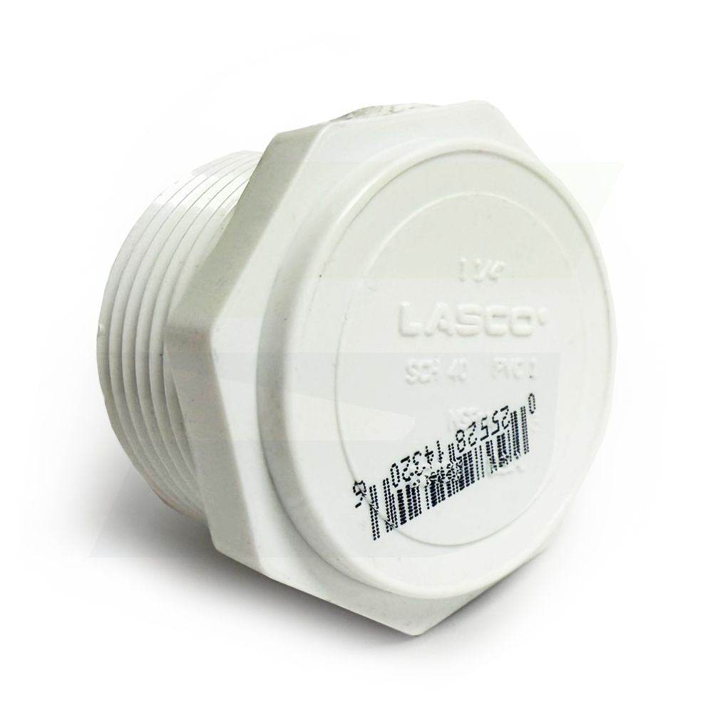 450-020 - 2" MNPT Schedule 40 PVC Plug – SupplyStop.com