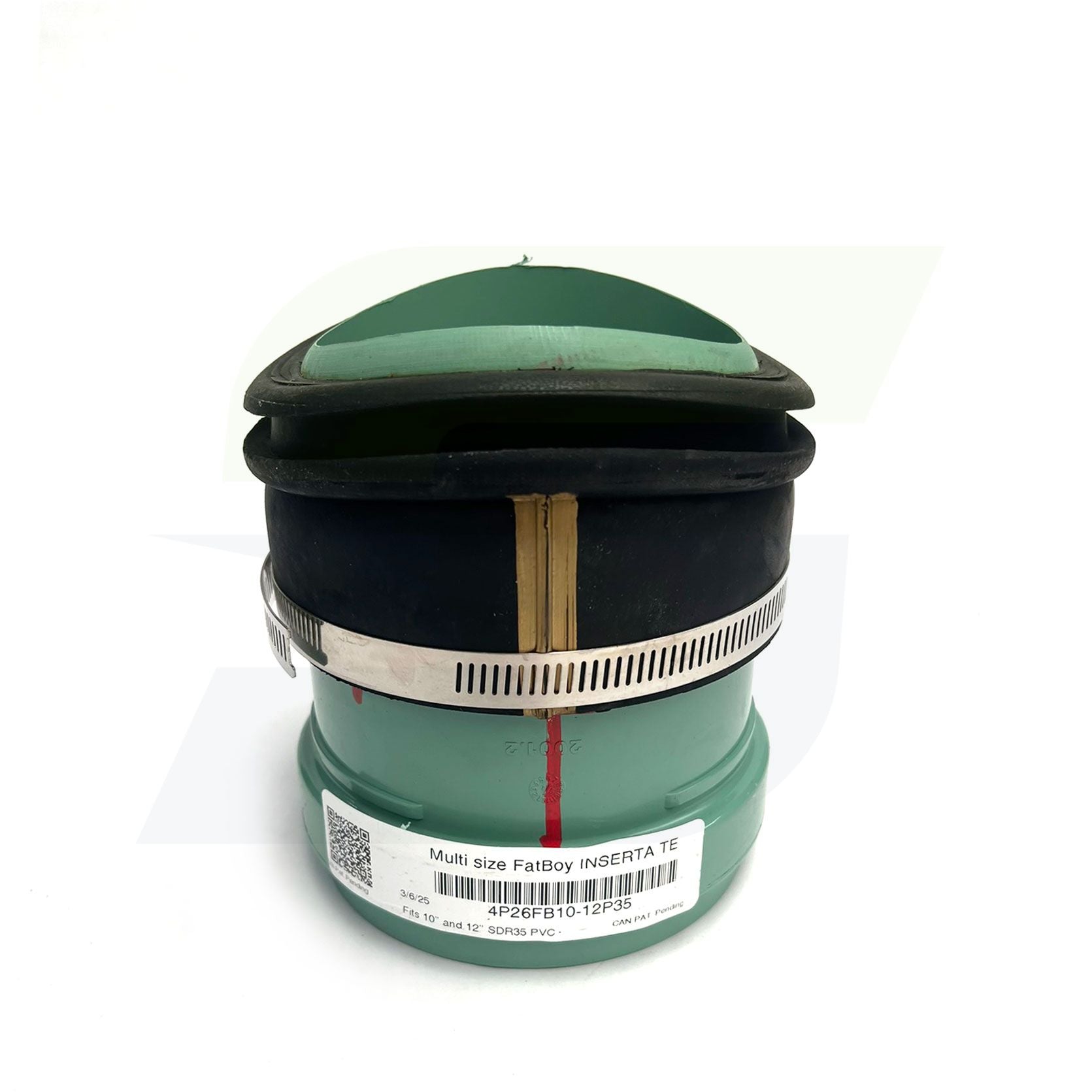 4P26FB10-12P35 - Inserta Tee FatBoy- 4" x 10" TO 12" SDR 35/26 PVC Ins ...