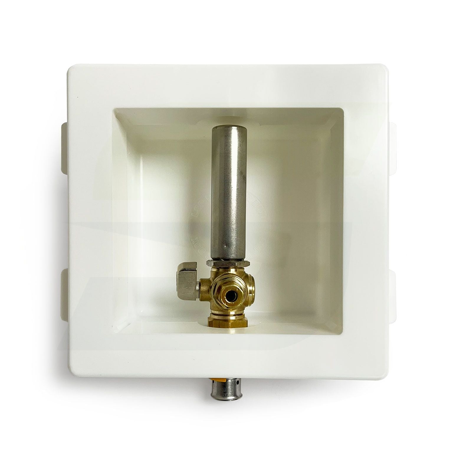 97220 - 1/2" PureFlow Press Ice Maker Outlet Box with Hammer Arrestor ...