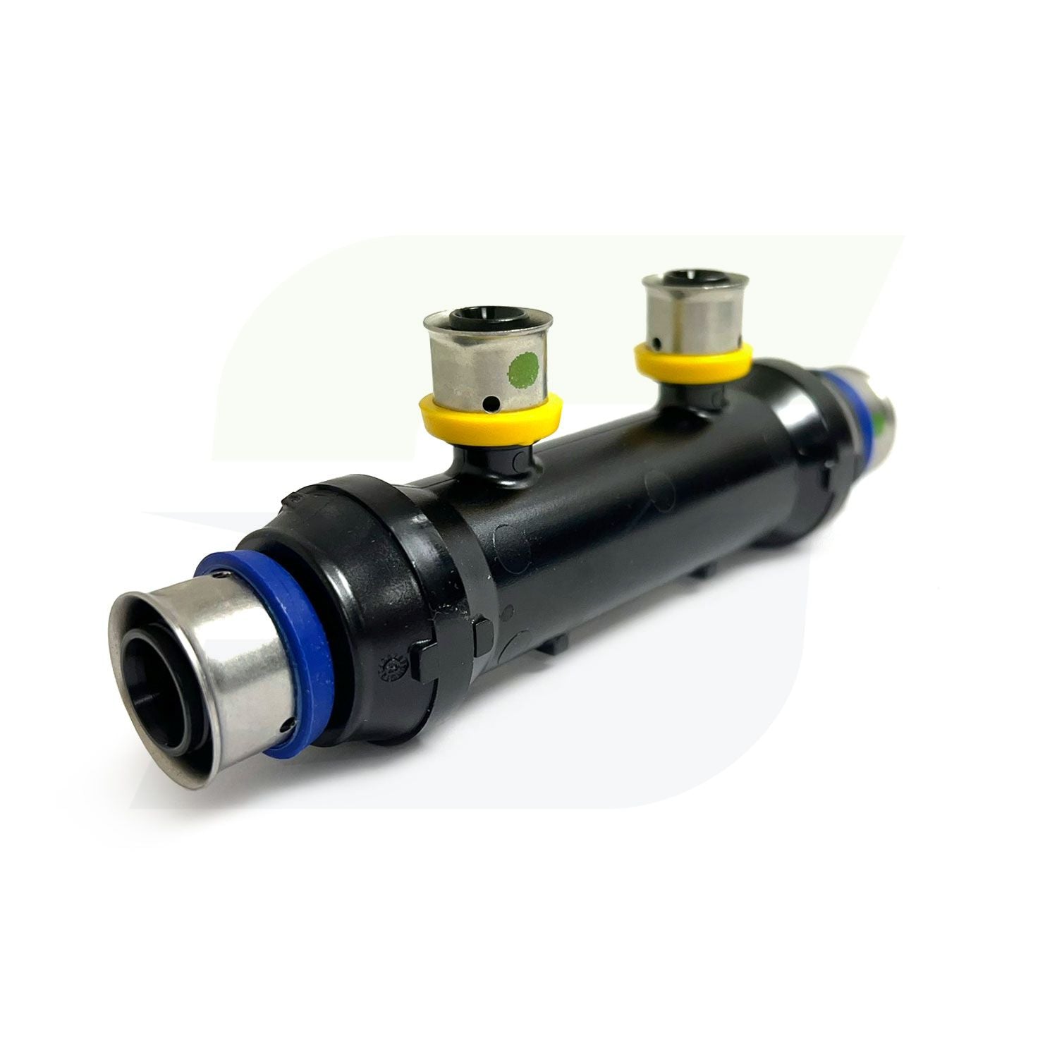 49152 - Pureflow 2 Outlets 3/4" x 3/4" x 1/2" Polymer Press Manifold ...