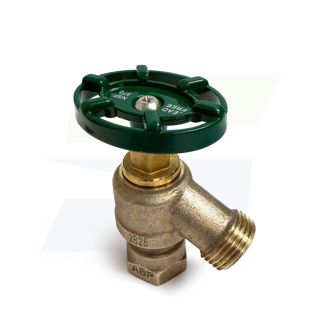 925LF - Bent Nose Garden Valve - 1/2" and 3/4" FIP x 3/4" Garden Hose ...