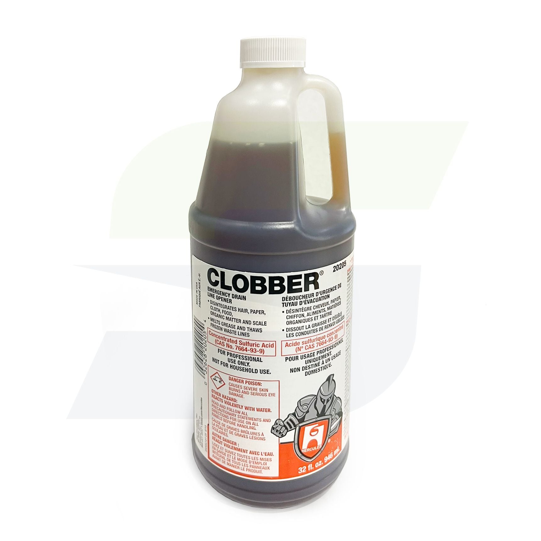 20205 - Hercules Clobber Drain And Waste System Cleaner - 32 oz ...