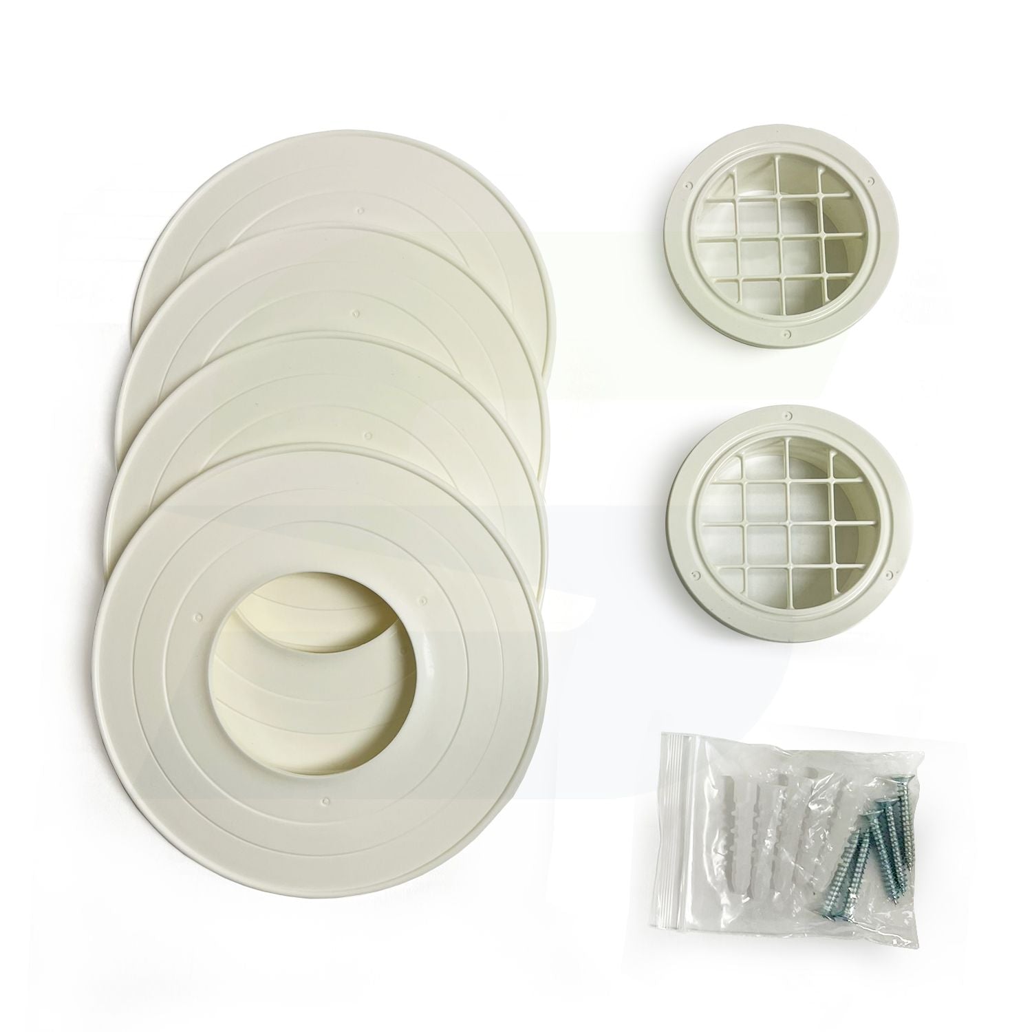 30010747A - Wall Flange and Vent Termination Kit - 2" – SupplyStop.com