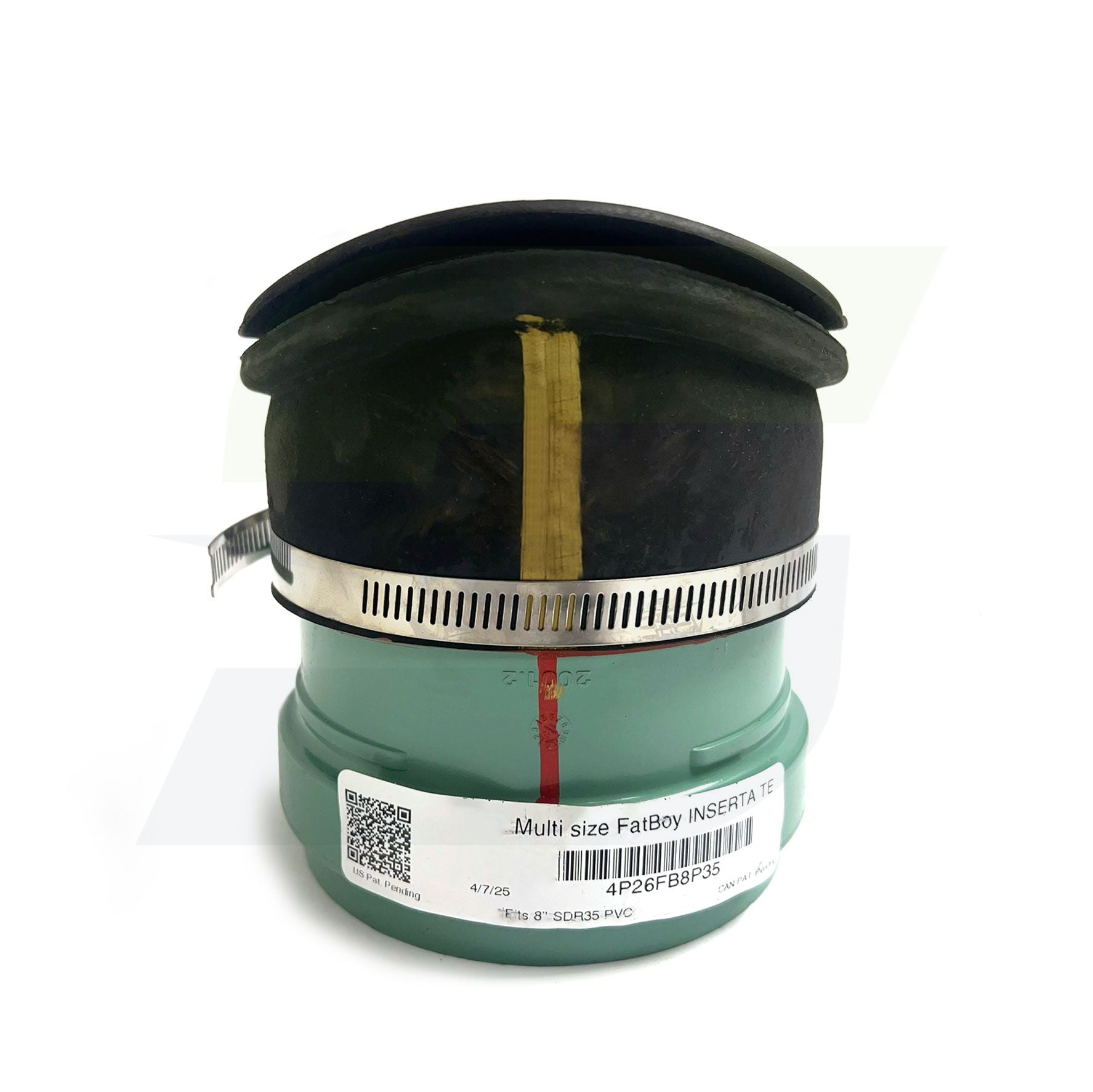 4P26FB8P35 - Inserta Tee FatBoy- 4" x 8" SDR 35/26 PVC Insert ...