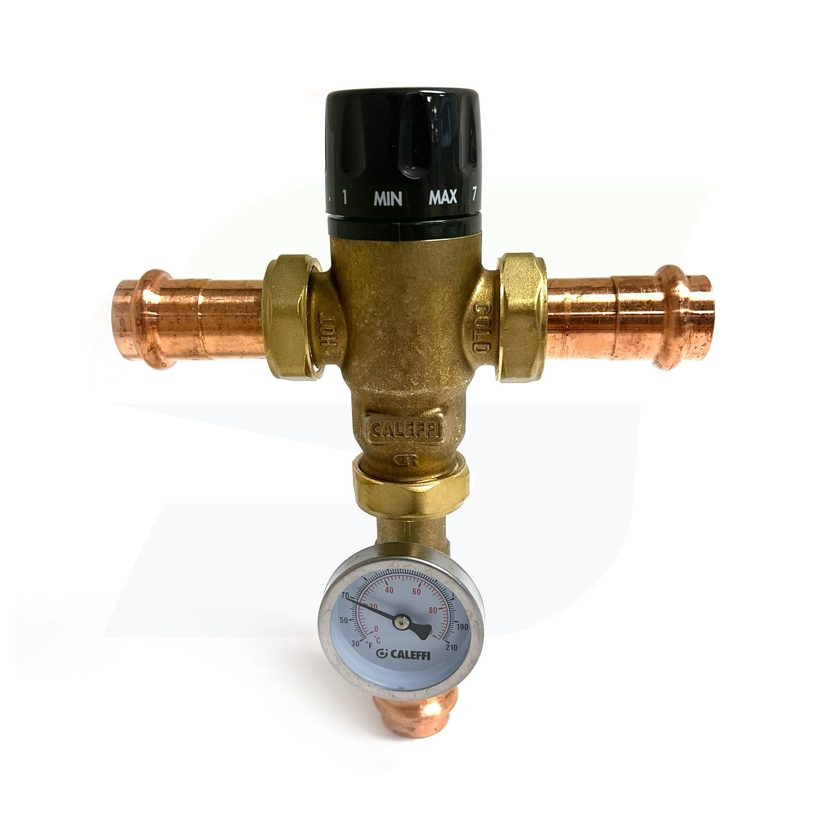 521516AC MixCal Adjustable Thermostatic and Pressure Balanced Mixing V ...