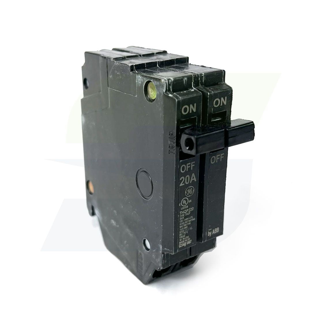 THQP220 - 2-Pole Plug-In Circuit Breaker - 120/240V, 20A, Q-Line ...