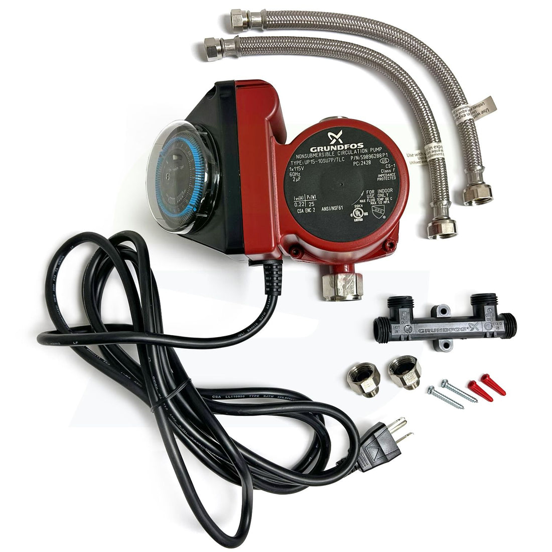 Grundfos 595916 - UP15-10SU7P TLC Comfort Hot Water Recirculation Pump – SupplyStop.com