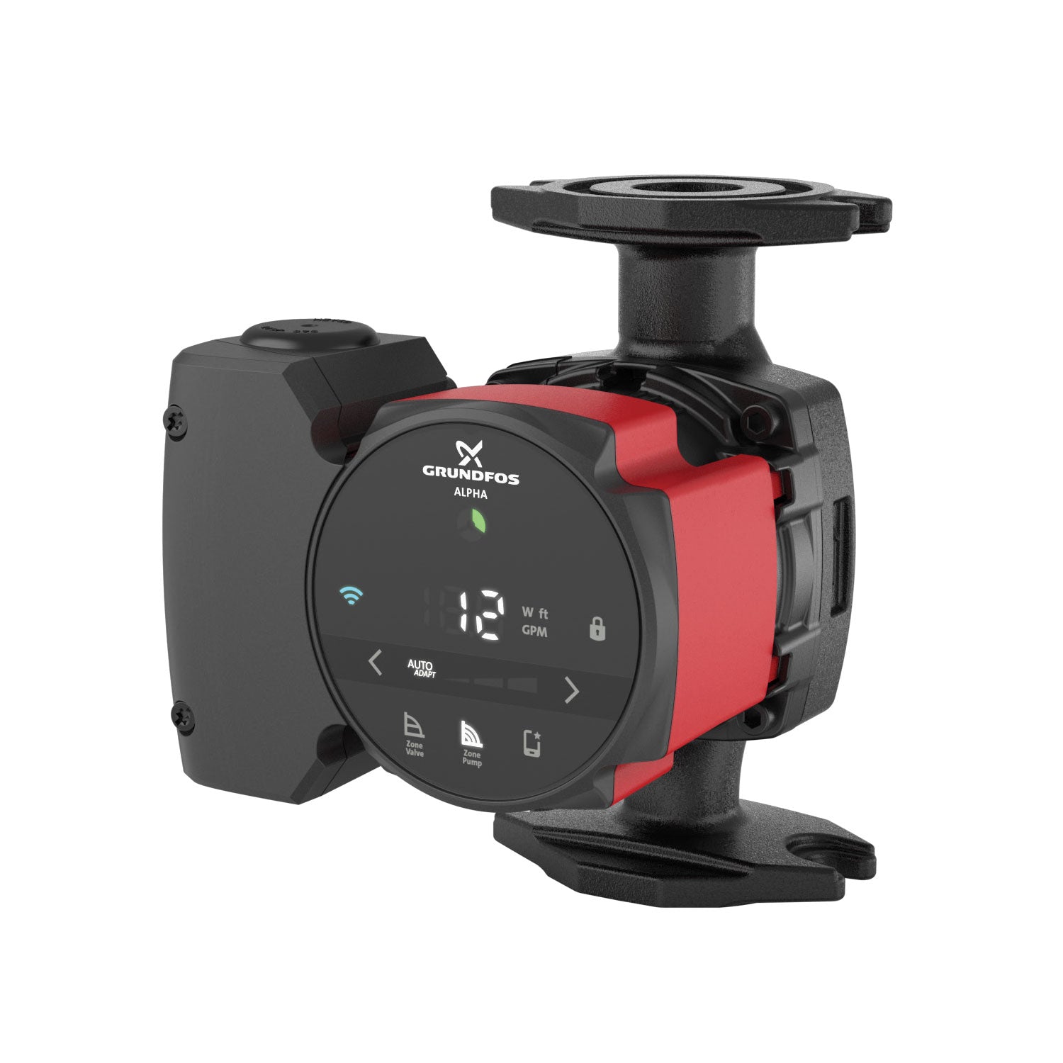 Grundfos ALPHA 15-58F Smart ECM High Efficiency Circulator Pump ...