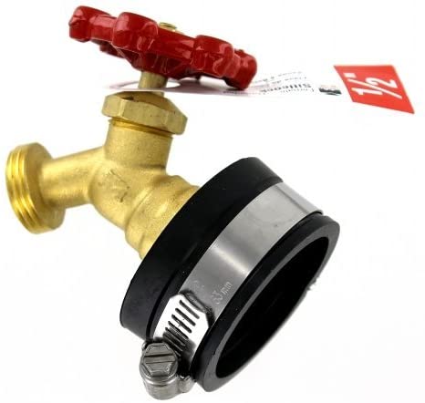 HBC-1 - Reusable Cap with Hose Bibb - 1-1/2" – SupplyStop.com
