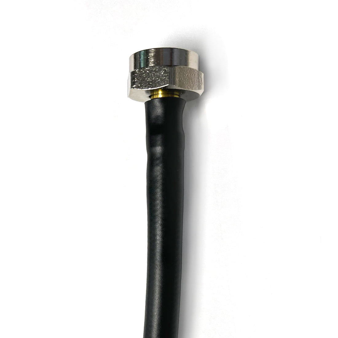 16" Black Toilet Supply Line - Decorative Stainless Steel Braided Hose ...