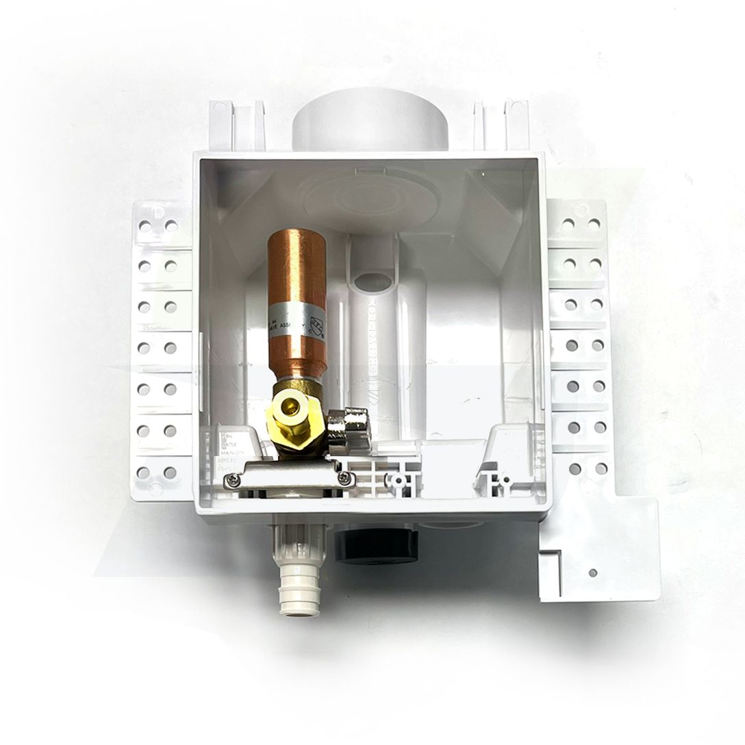 OBOS-214-RK - Ice Maker One Stop Box with Water Hammer Arrester - 1/2 ...