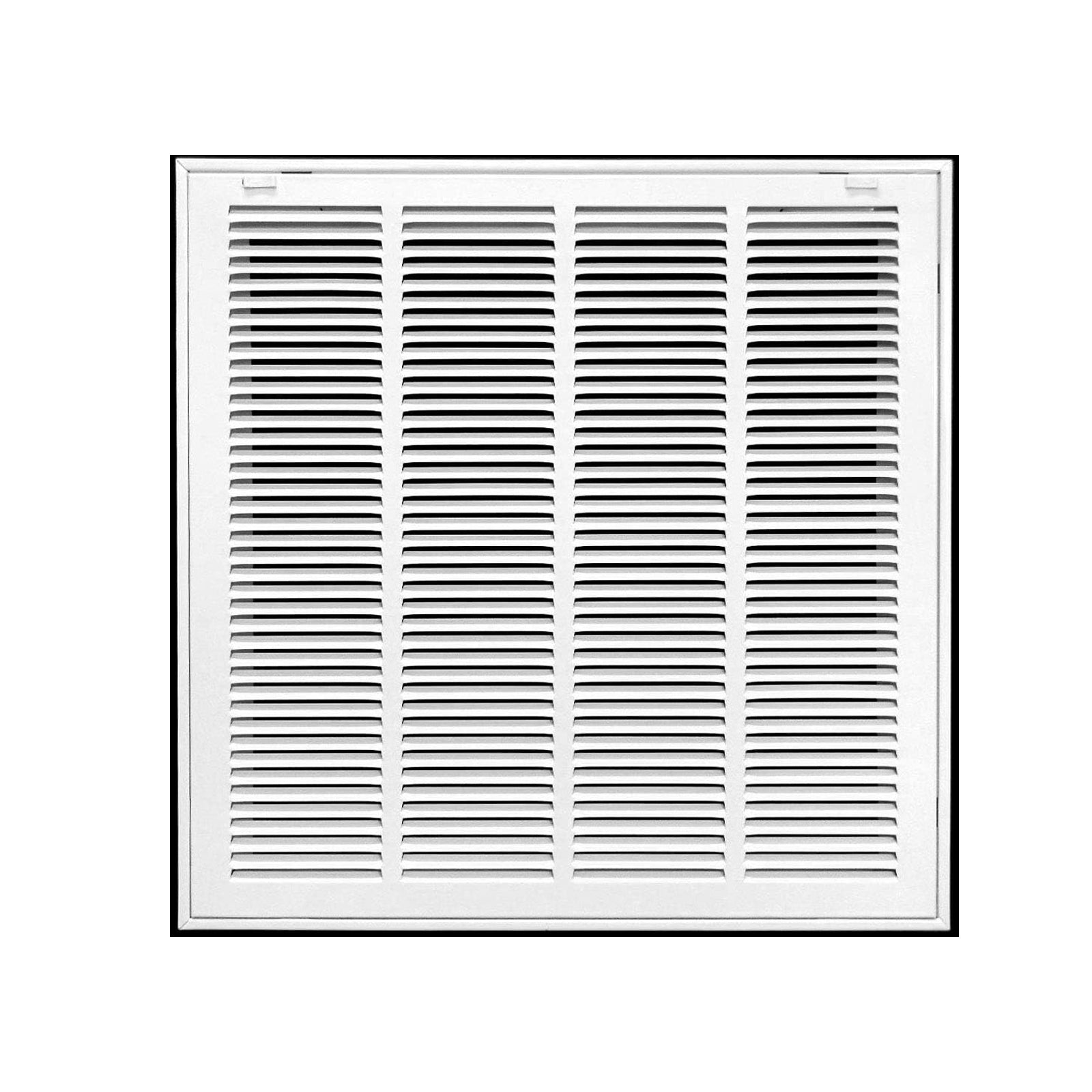 20" X 20" Return Air Grille for 1" Filter - White | MFRFG2020W ...