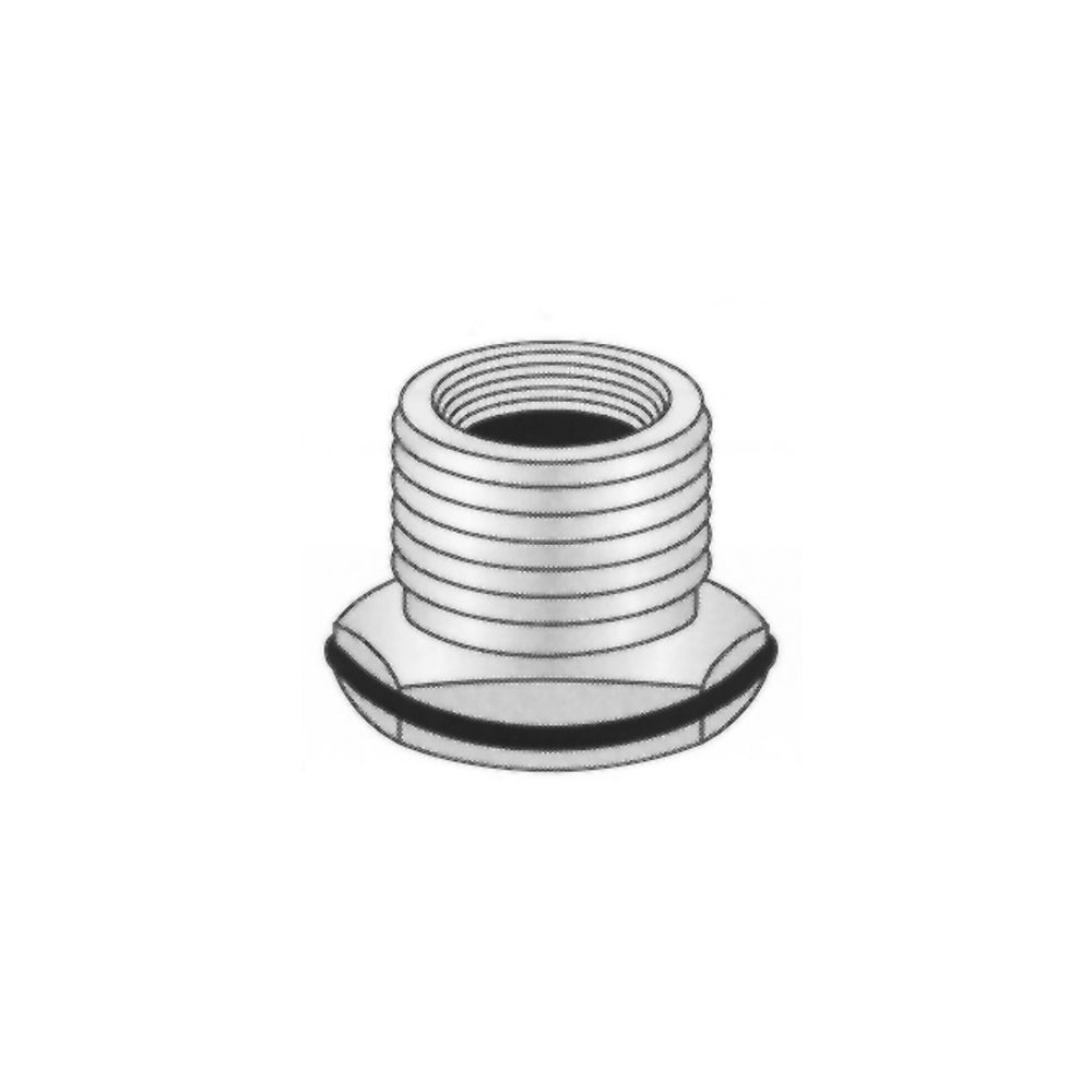 Evaporative Cooler Drain Brass Hose to Pipe Adapter - 3/4" MHT x 1/2 ...