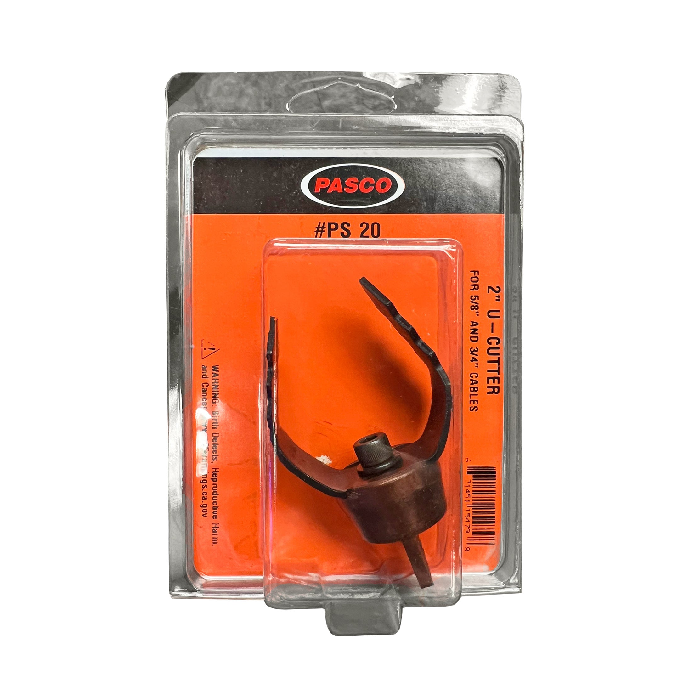 2" U-Cutter for 5/16" and 3/8" Cables | Pasco PS-20 – SupplyStop.com