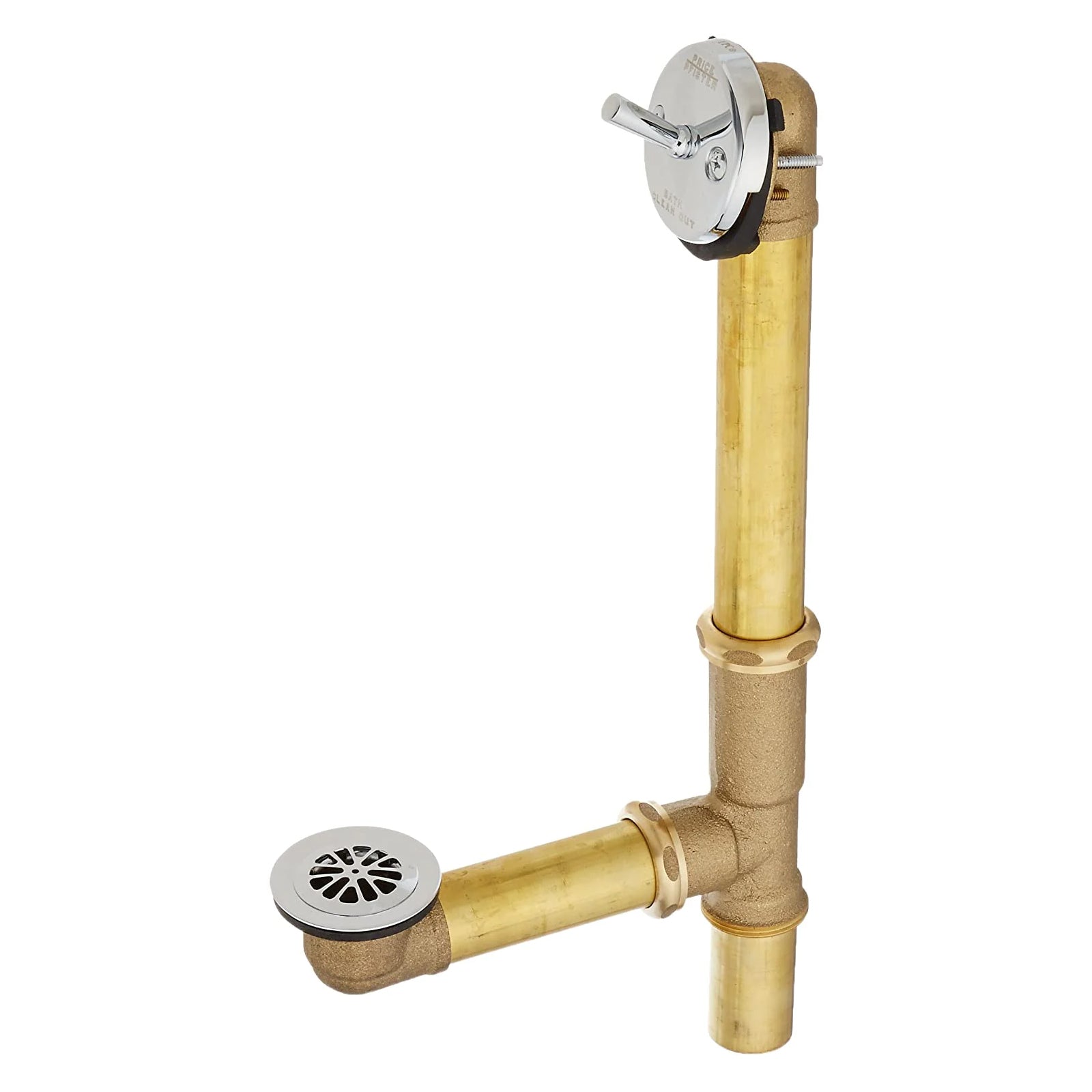 Pfister 19-020 Trip Lever Waste and Overflow Assembly - Chrome ...