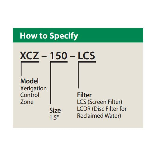 Rain Bird XCZ-150-LCS Inline Control Zone Kit - 1-1/2" – SupplyStop.com