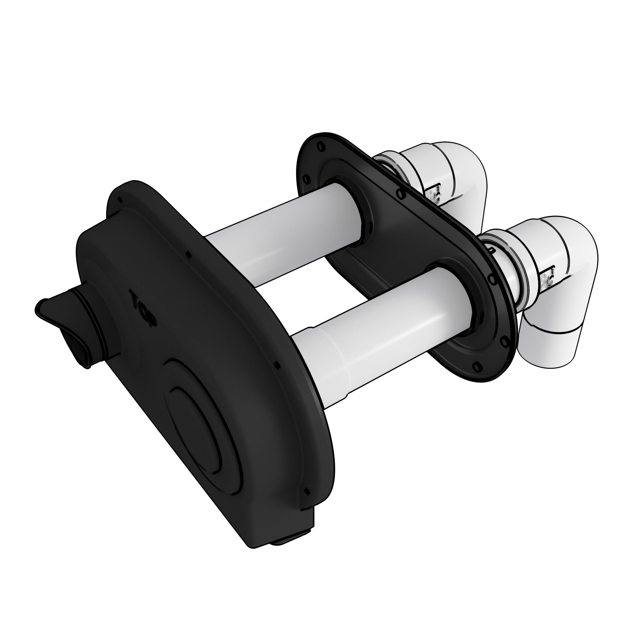 Rinnai 2" Twin Pipe Condensing Wall Termination Kit | 223085NPP ...