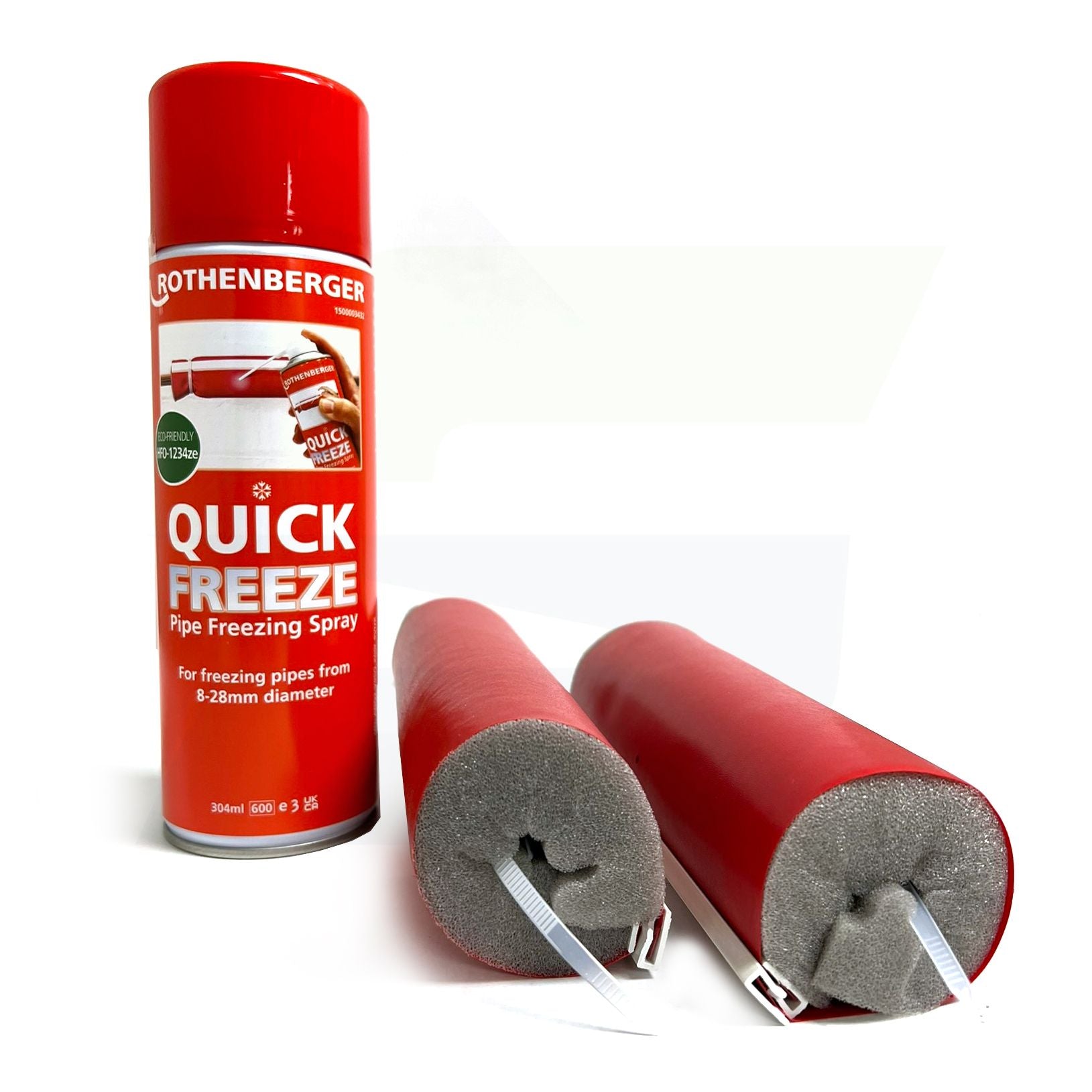 64004 - Quick Freeze Pipe Freezing Kit - Spray+ 2 Cuffs – SupplyStop.com