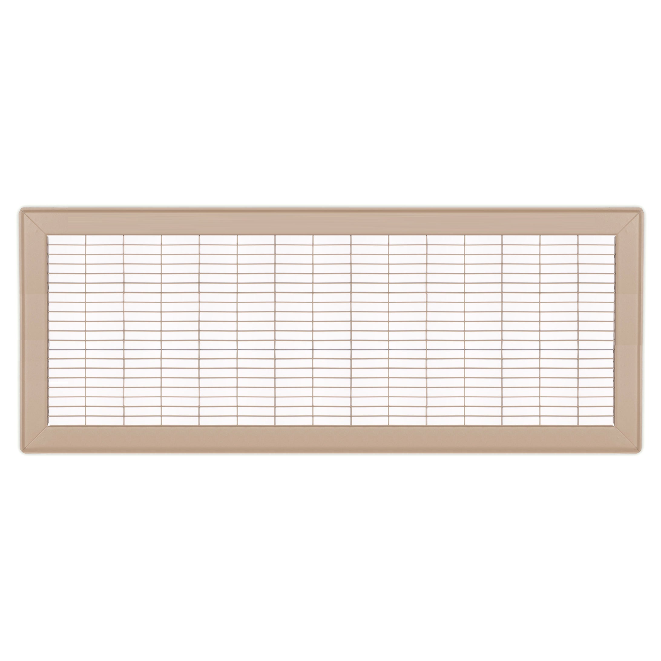 Shoemaker 1600 - 10" x 30" Heavy Duty Floor Grille with 0 Degree Defle ...