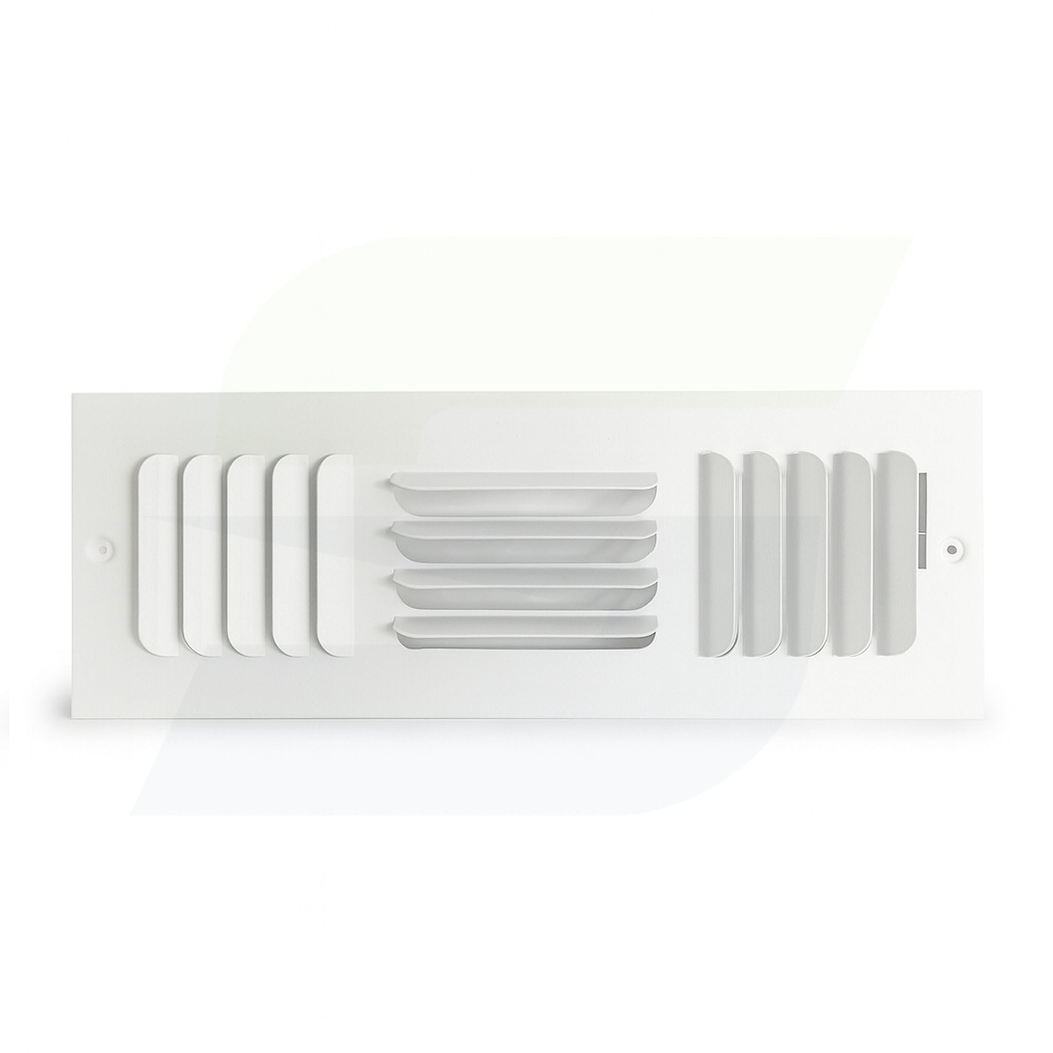 200 Series - 14" x 4" Stamped Curved Blade Register in White ...