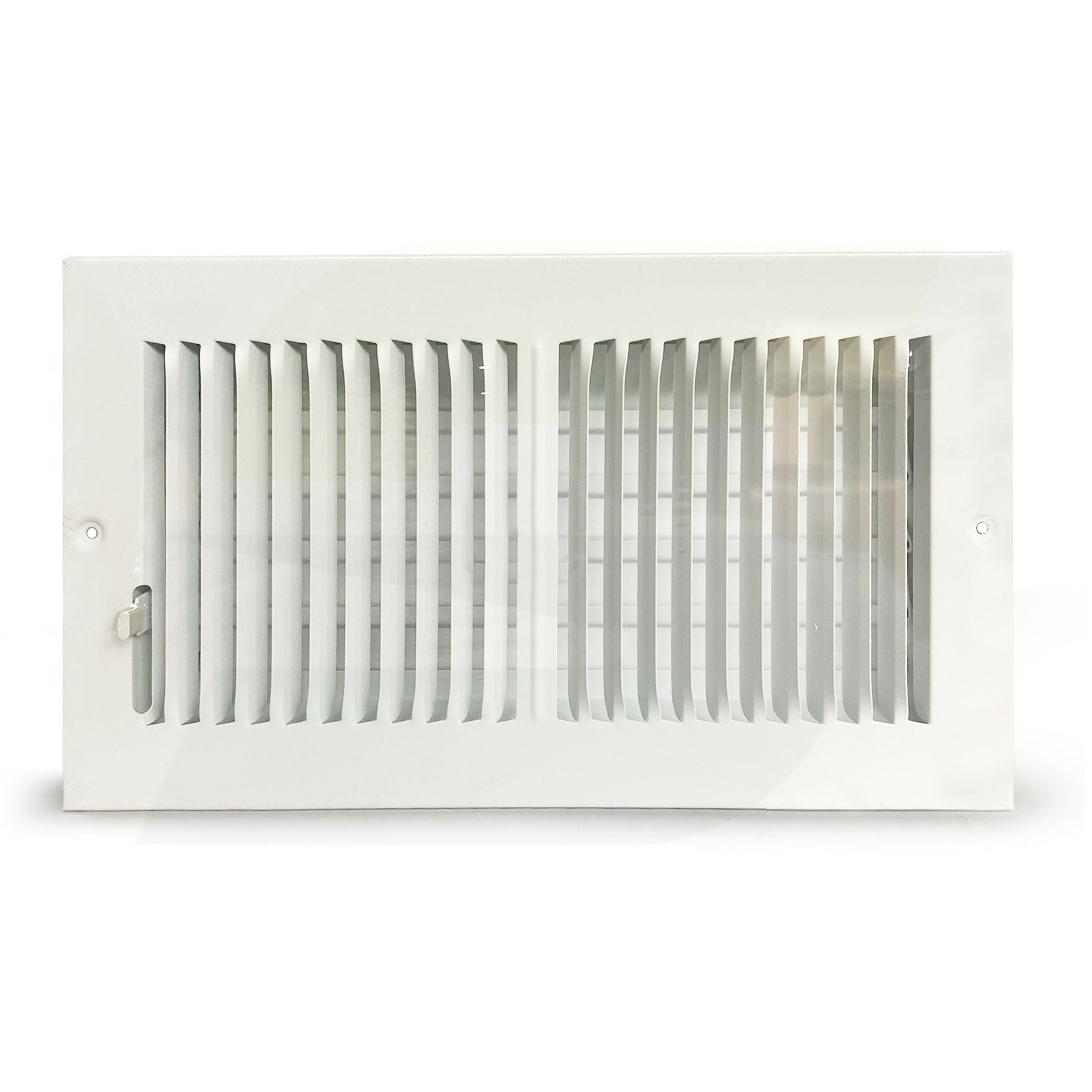850 Series - 12" x 6" 2-Way Stamped Register for Ceilings / Walls in S ...