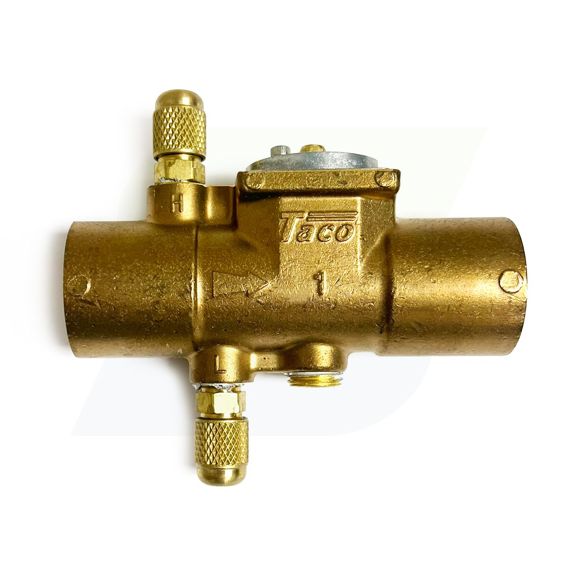 Taco ACUF-100-AC - Accu-Flo Balancing Valve - 1" Sweat – SupplyStop.com