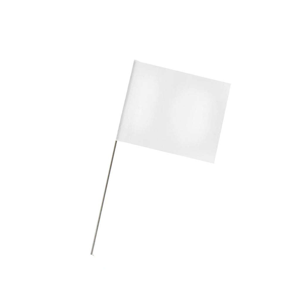 White Marking Flag – SupplyStop.com