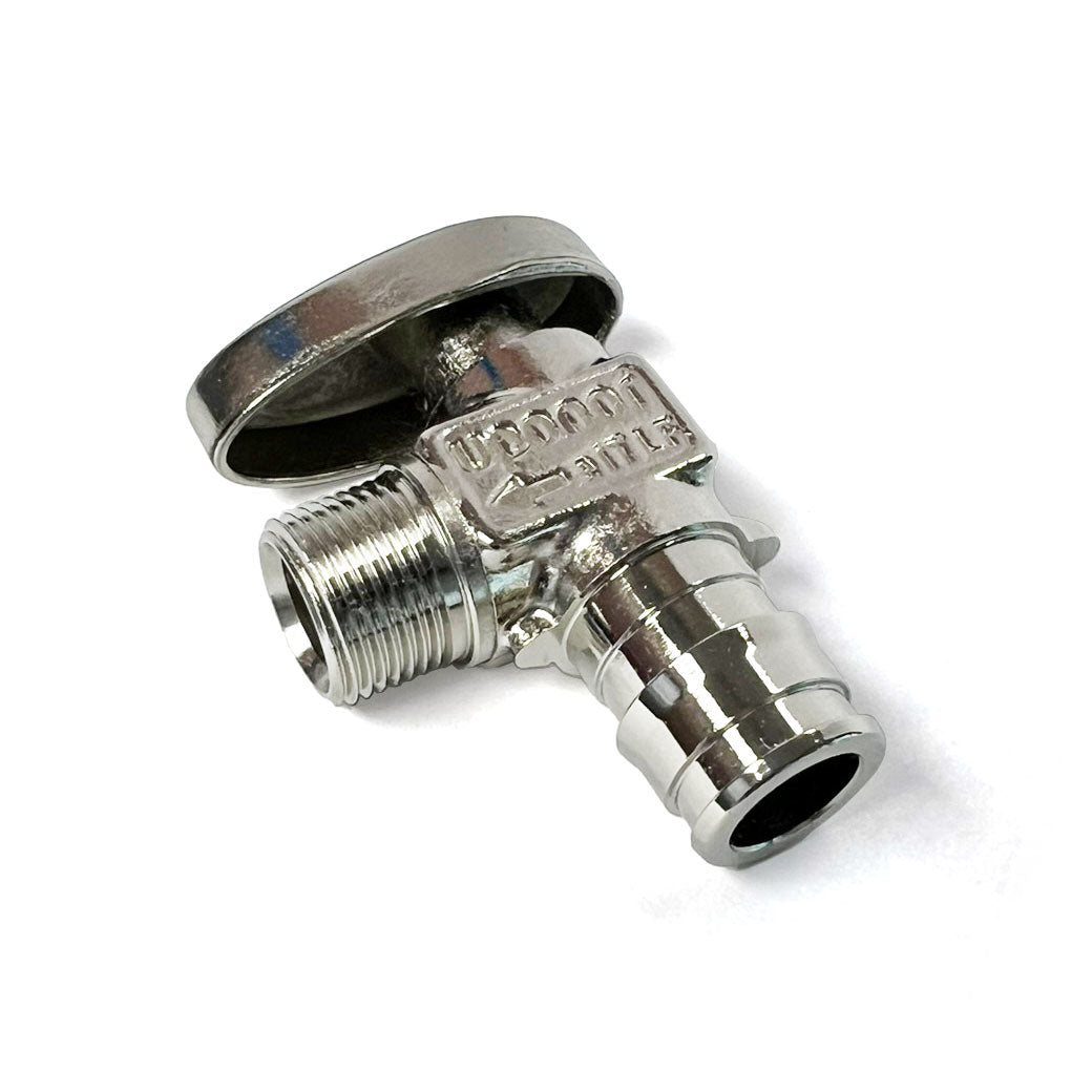 LF4855038 - ProPEX LF Brass Angle Stop Valve (full port), 1/2" PEX - E ...