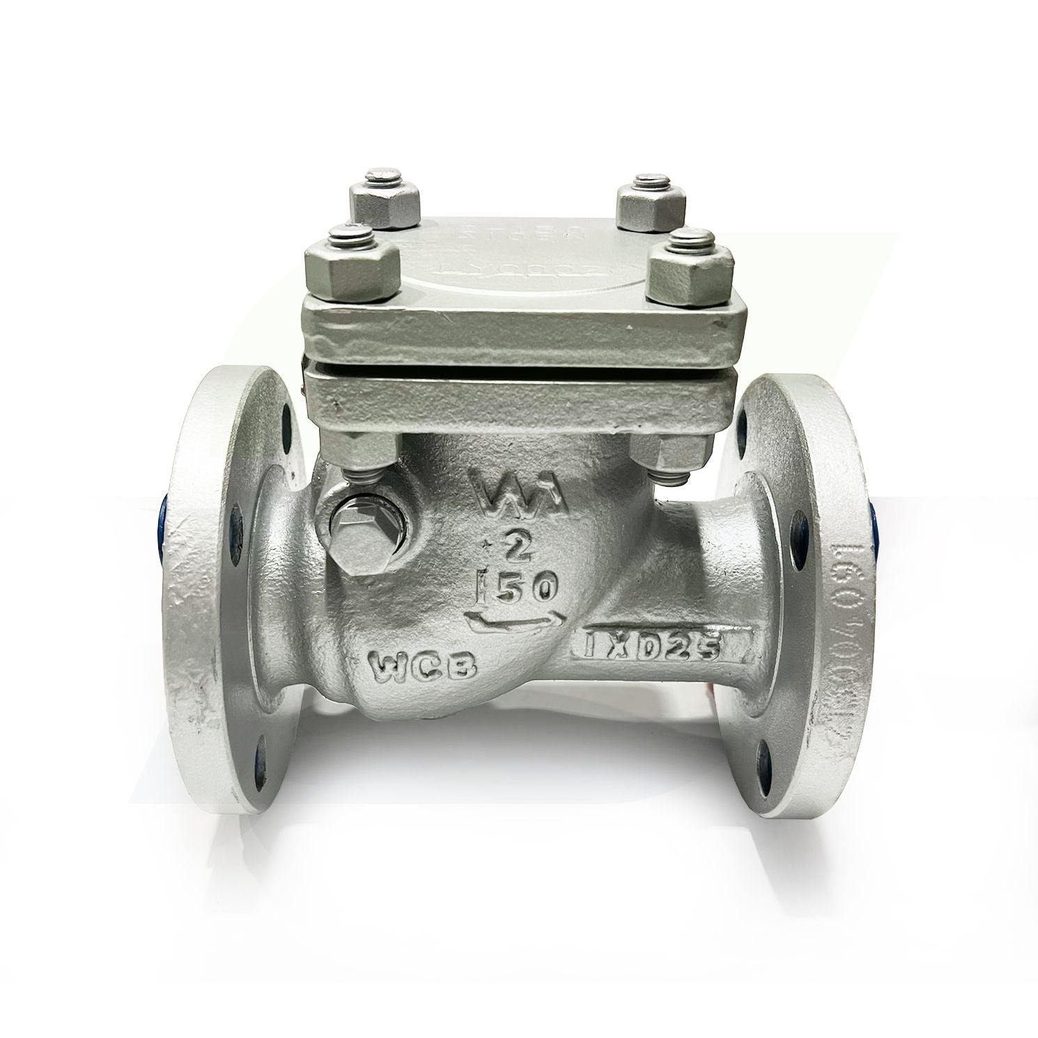 2" Cast Carbon Steel Flanged Swing Check Valve - 150# - Raised Face ...
