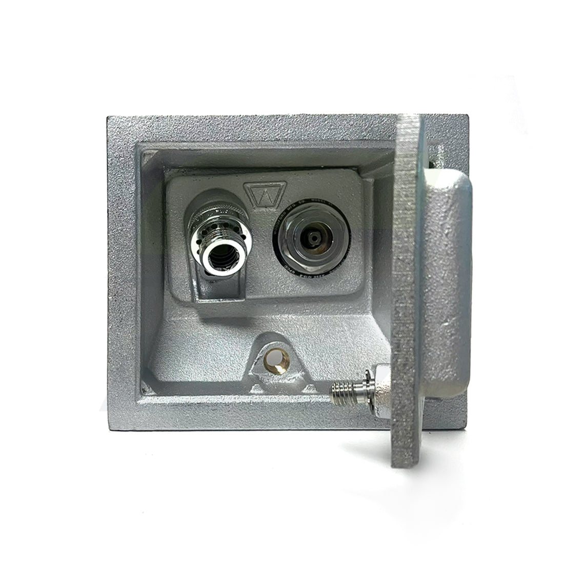 Model B65 Freezeless Wall Hydrant in Wall Box - 8" Wall Thickness ...