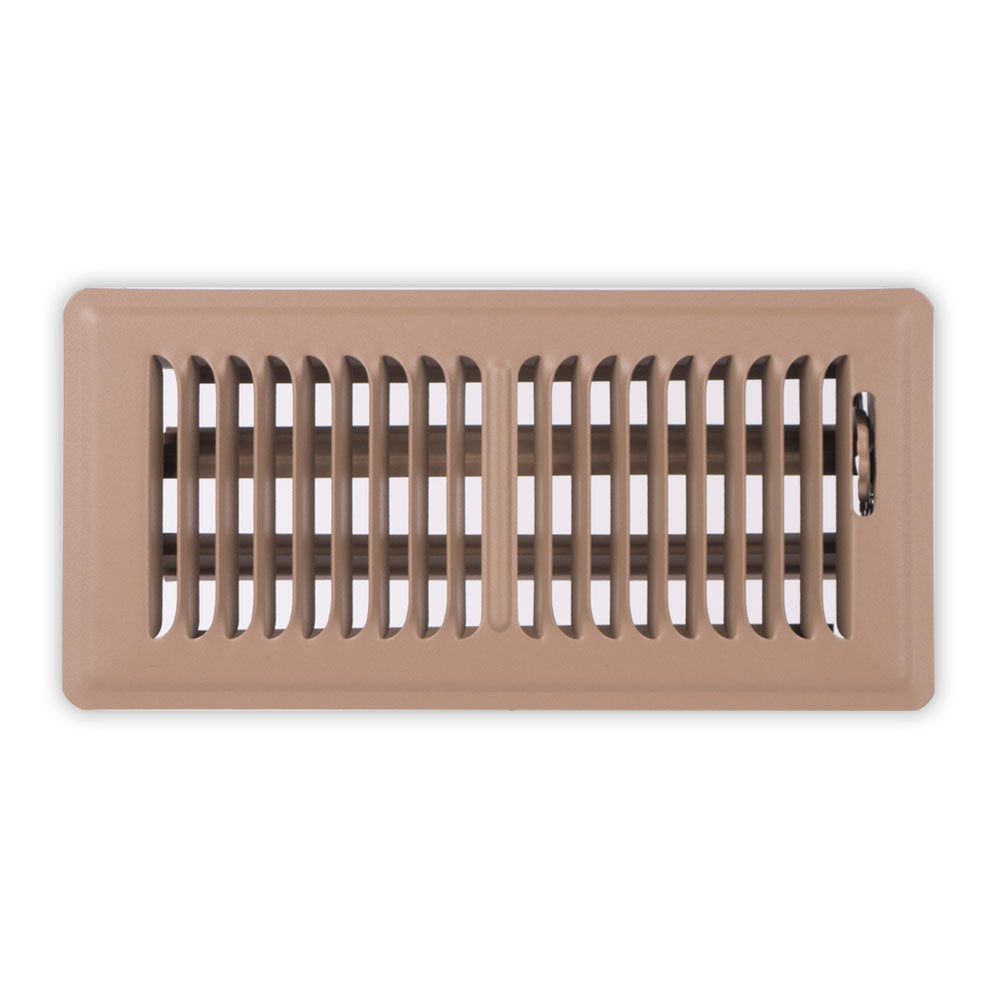 Shoemaker 350 - 2-1/4" x 10" Heavy Gauge Stamped Deluxe Floor Register ...
