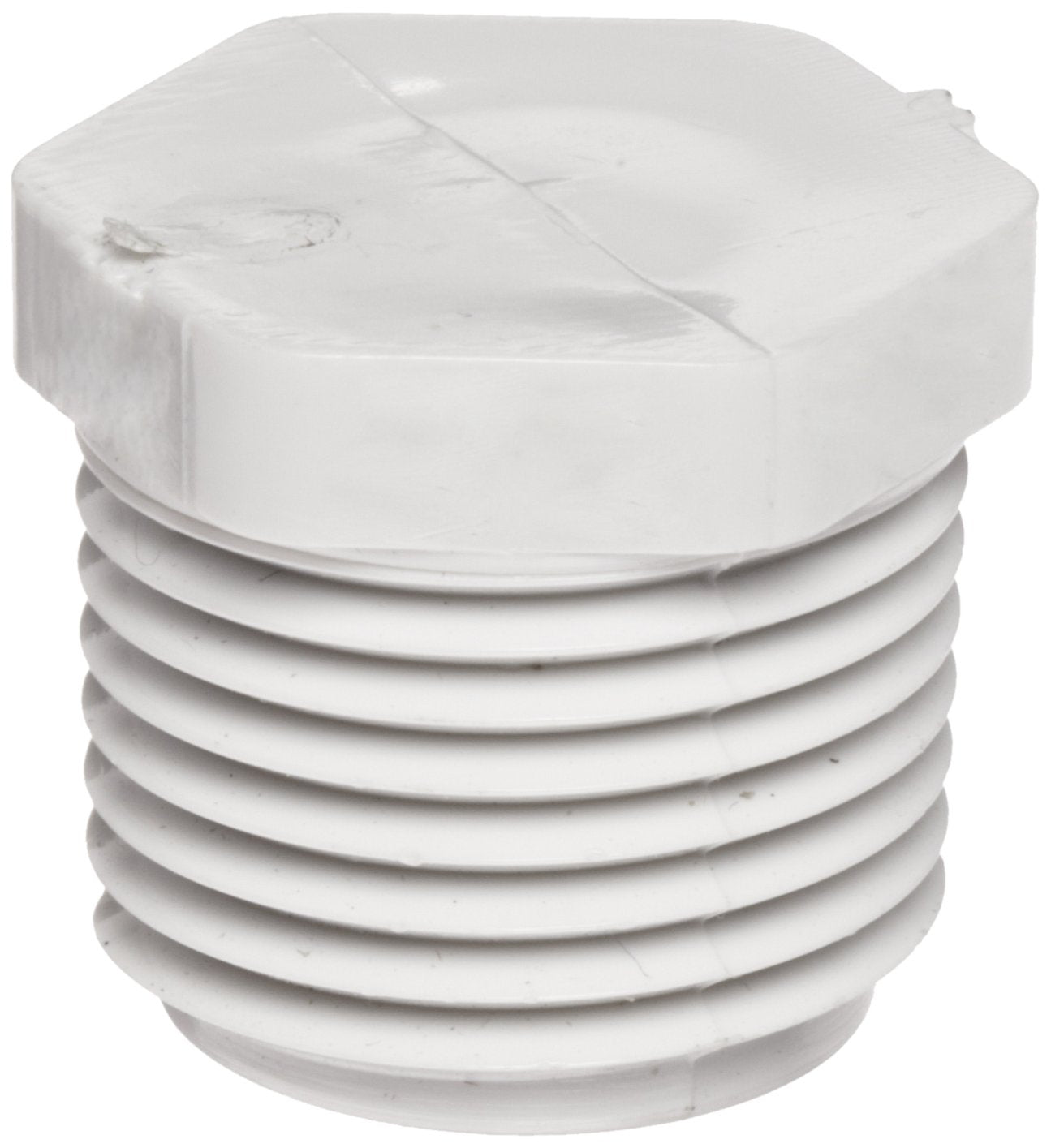 450-020 - PVC Pipe Fitting, Plug, Schedule 40, 2" NPT Male – SupplyStop.com