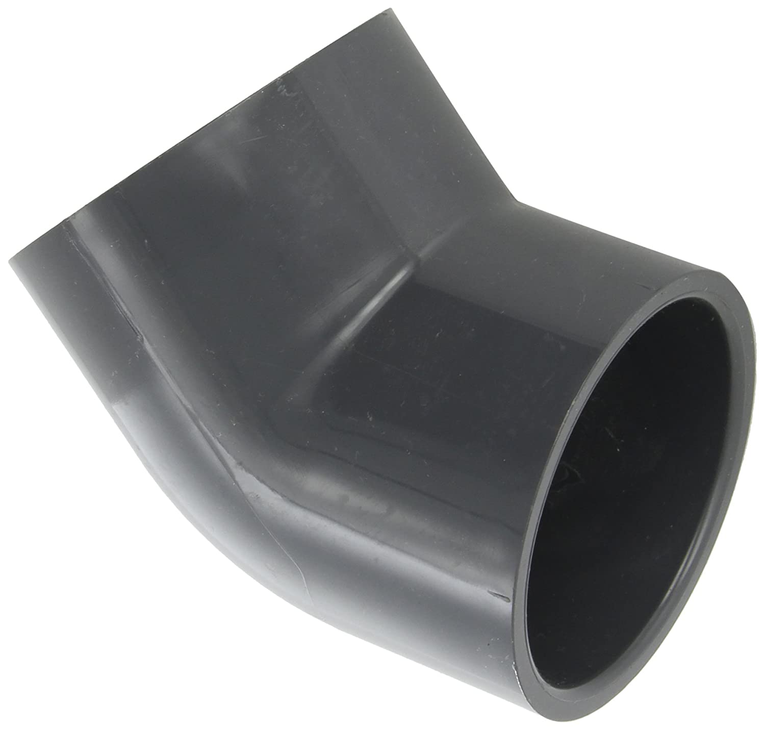817-030 - PVC Pipe Fitting, 45 Degree Elbow, Schedule 80, 3" Socket ...