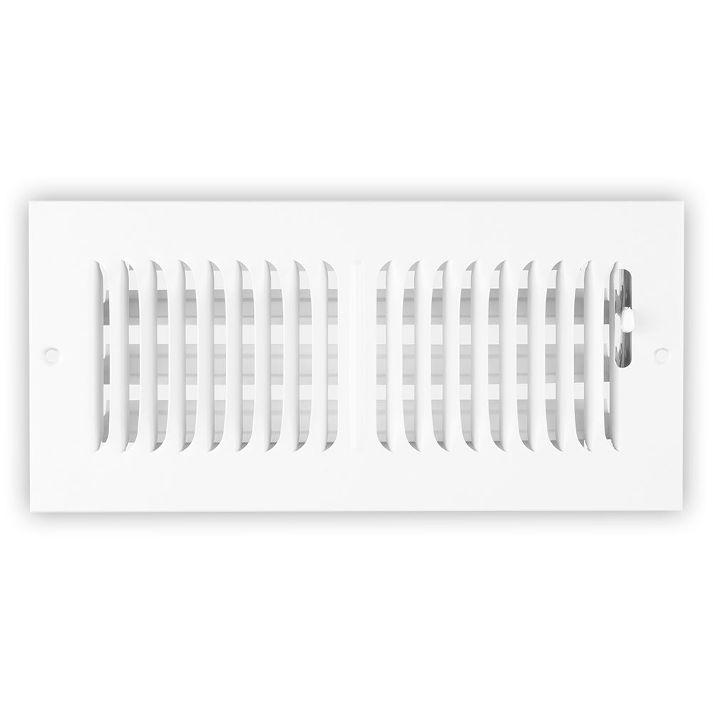Shoemaker 850 - 10" x 6" 2-Way Stamped Register for Ceilings / Walls i ...