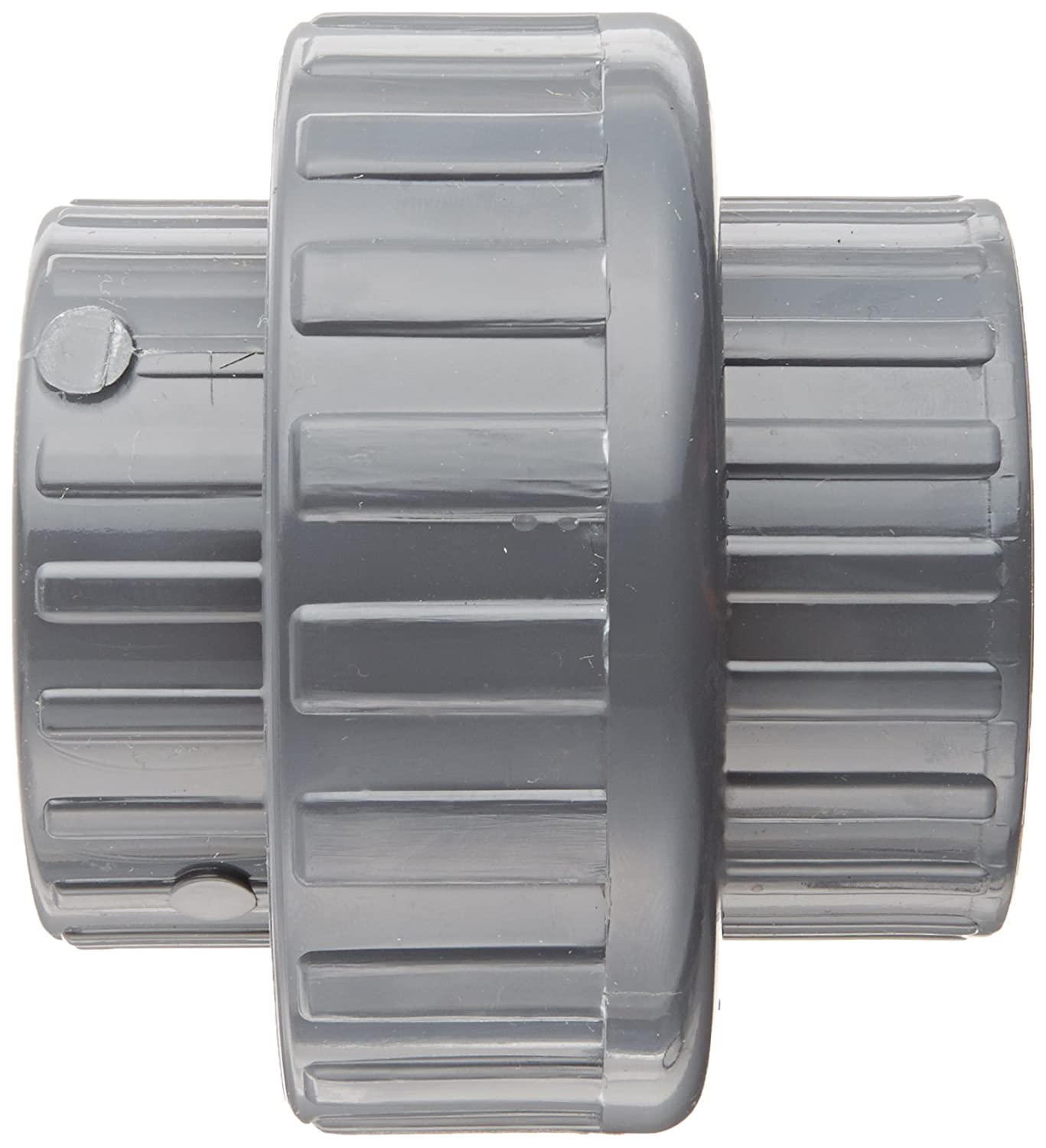 857-012 - PVC Pipe Fitting, Union with Viton O-Ring, Schedule 80, 1-1 ...