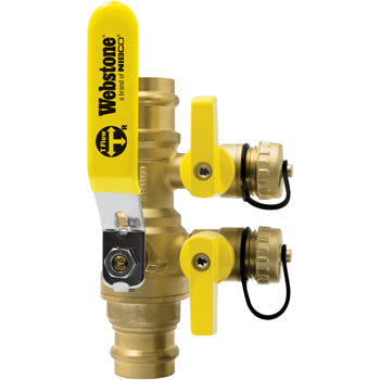 Webstone 88614 - 1" Press Purge & Fill Ball Valve – SupplyStop.com