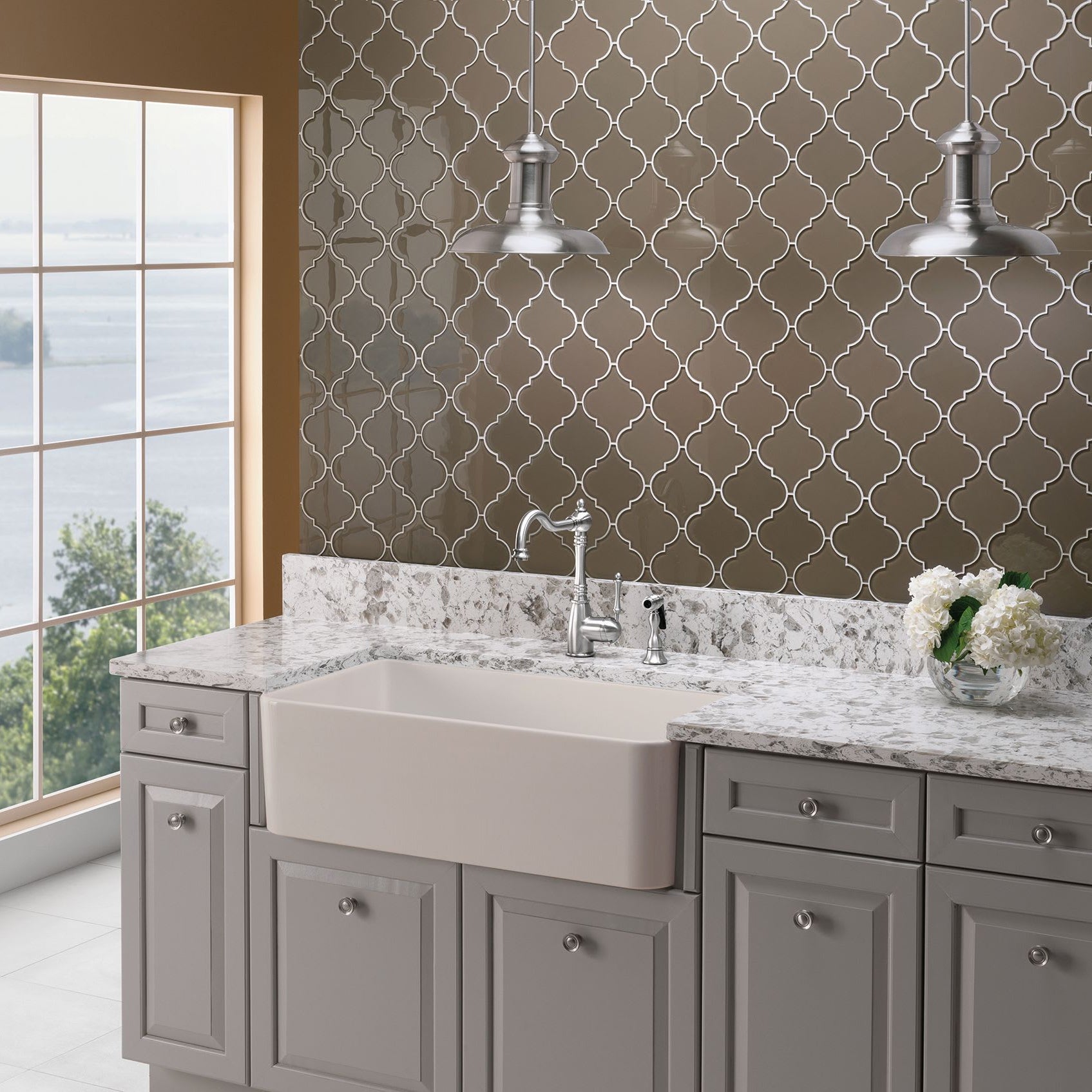 Blanco Cerana 33" Apron-Front Fireclay Farmhouse Kitchen Sink ...
