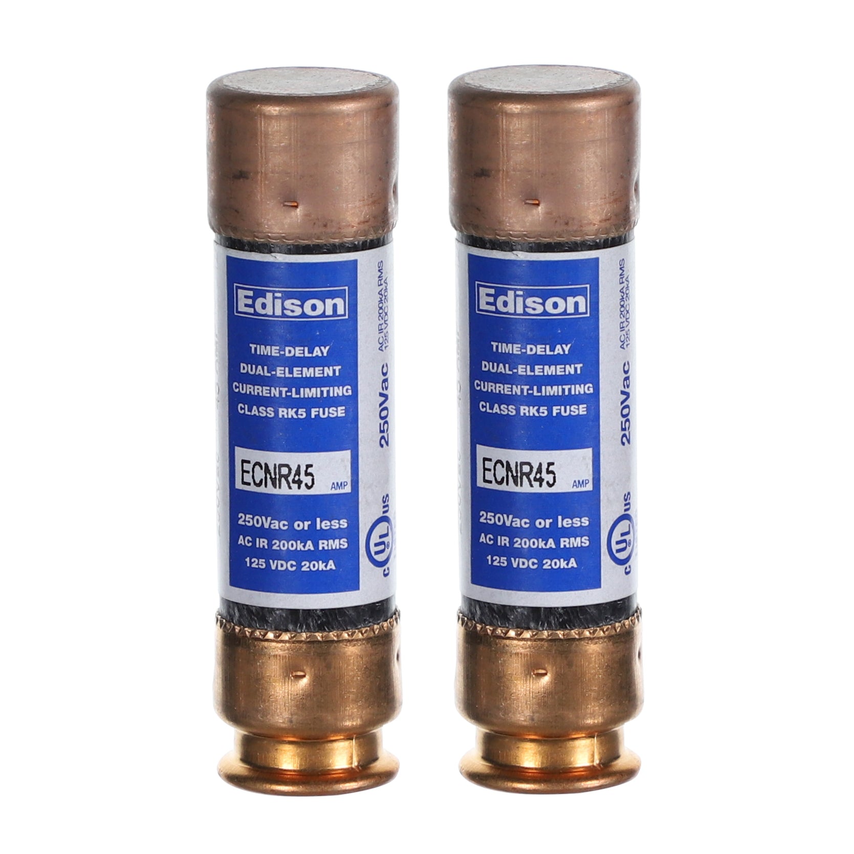 ED-CR25 - Devco Dual Element Time Delay Fuse - 25 Amp - Pack of 2 ...