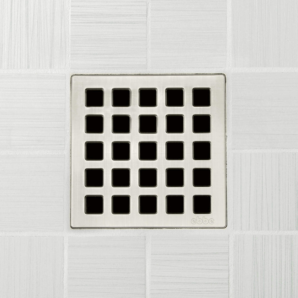 Ebbe Square Shower Drains | PRO and UNIQUE Drain Covers – SupplyStop.com