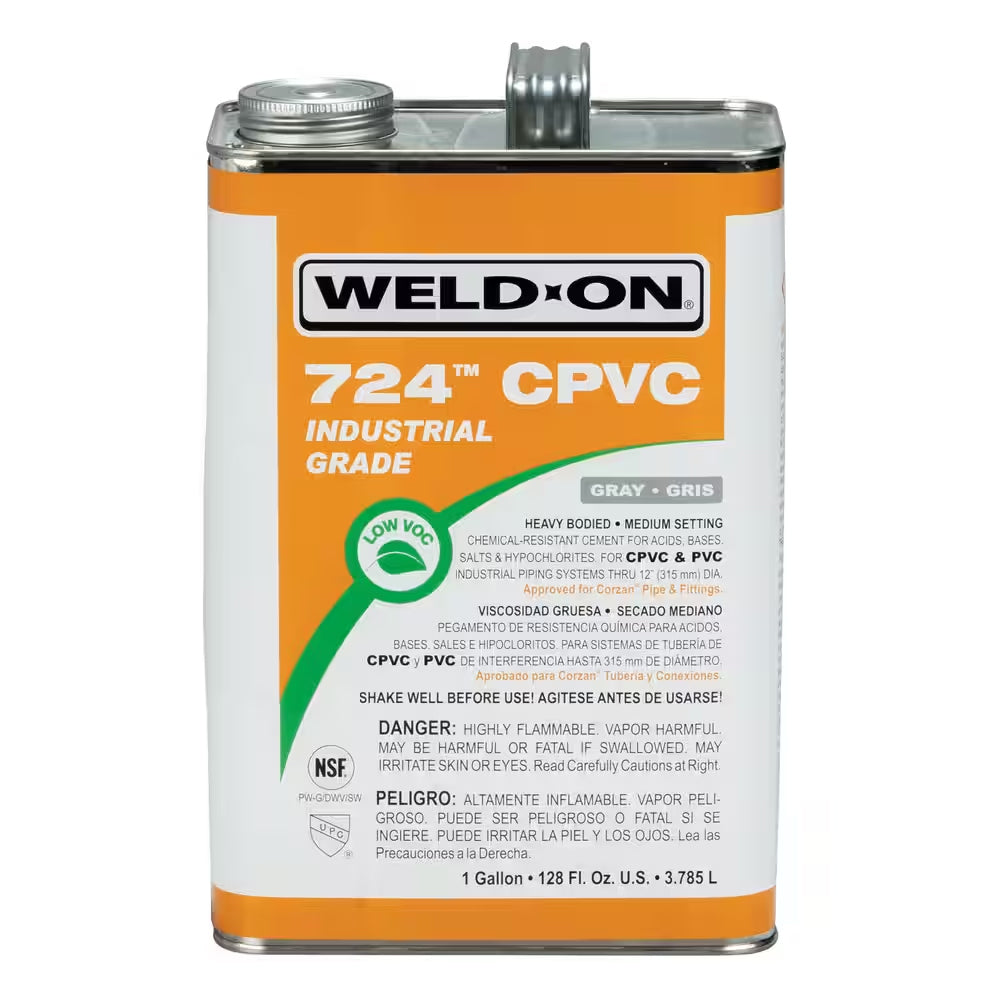 12233 - Weld-On 724 CPVC - Professional Industrial-Grade Heavy-Bodied – SupplyStop.com