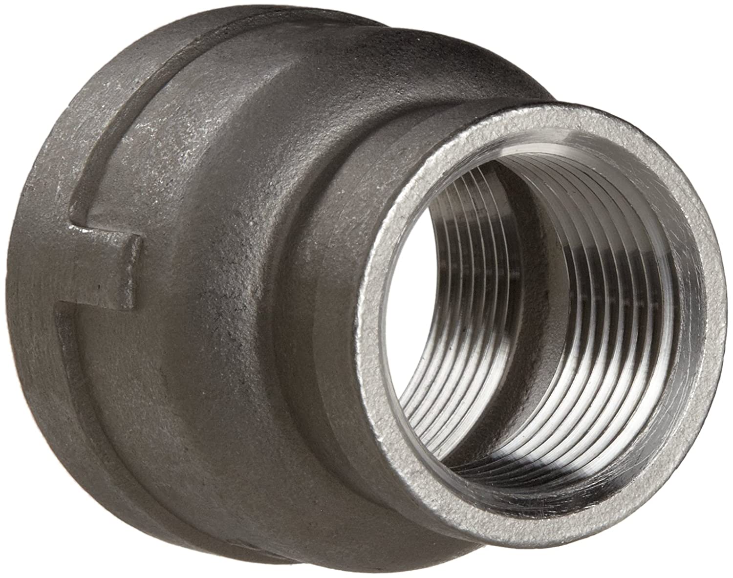K612-1208 - 3/4" x 1/2" Threaded Reducing Coupling, 316 Stainless Stee ...