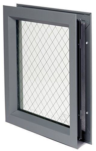 12" x 12" Low Profile Self Attaching Lite Kit with Wired Glass and 1/8 ...