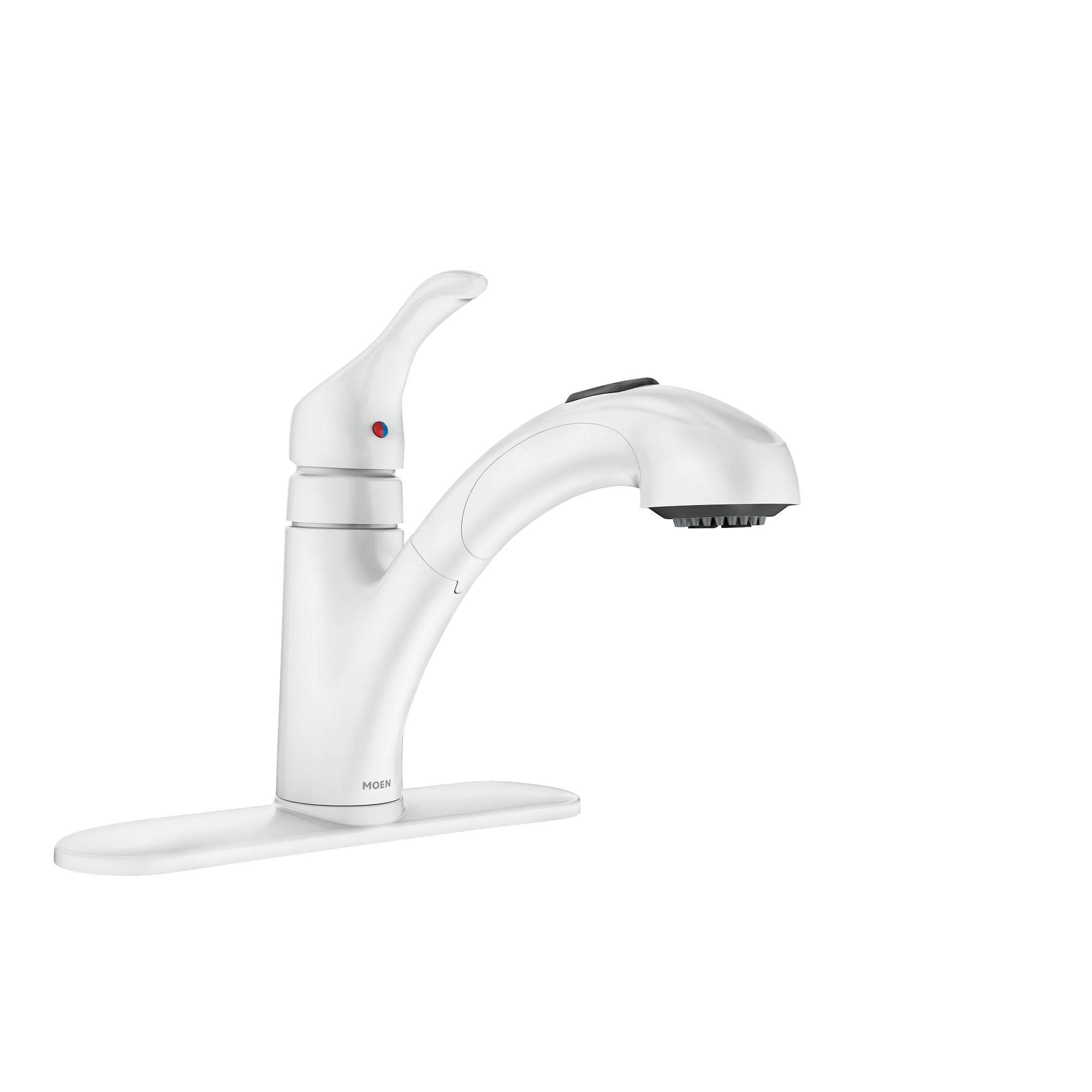 Renzo Single-Handle Low Arc Pullout Kitchen Faucet – SupplyStop.com