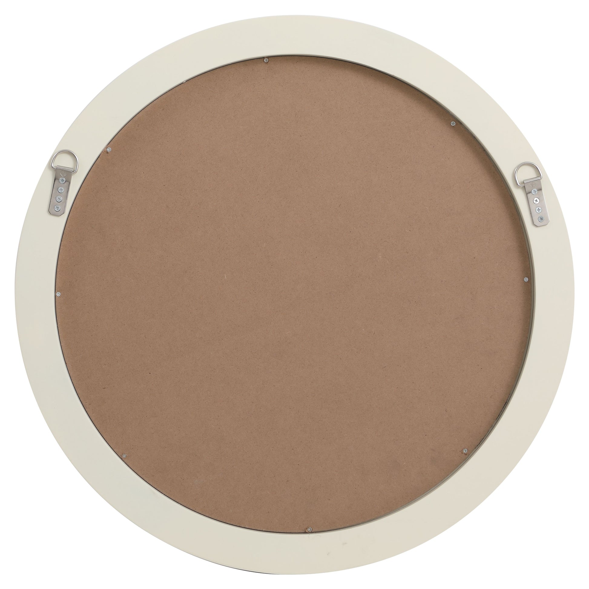 MR52828 Oullette 28" x 28" Round Mirror in Chevron Frame – SupplyStop.com