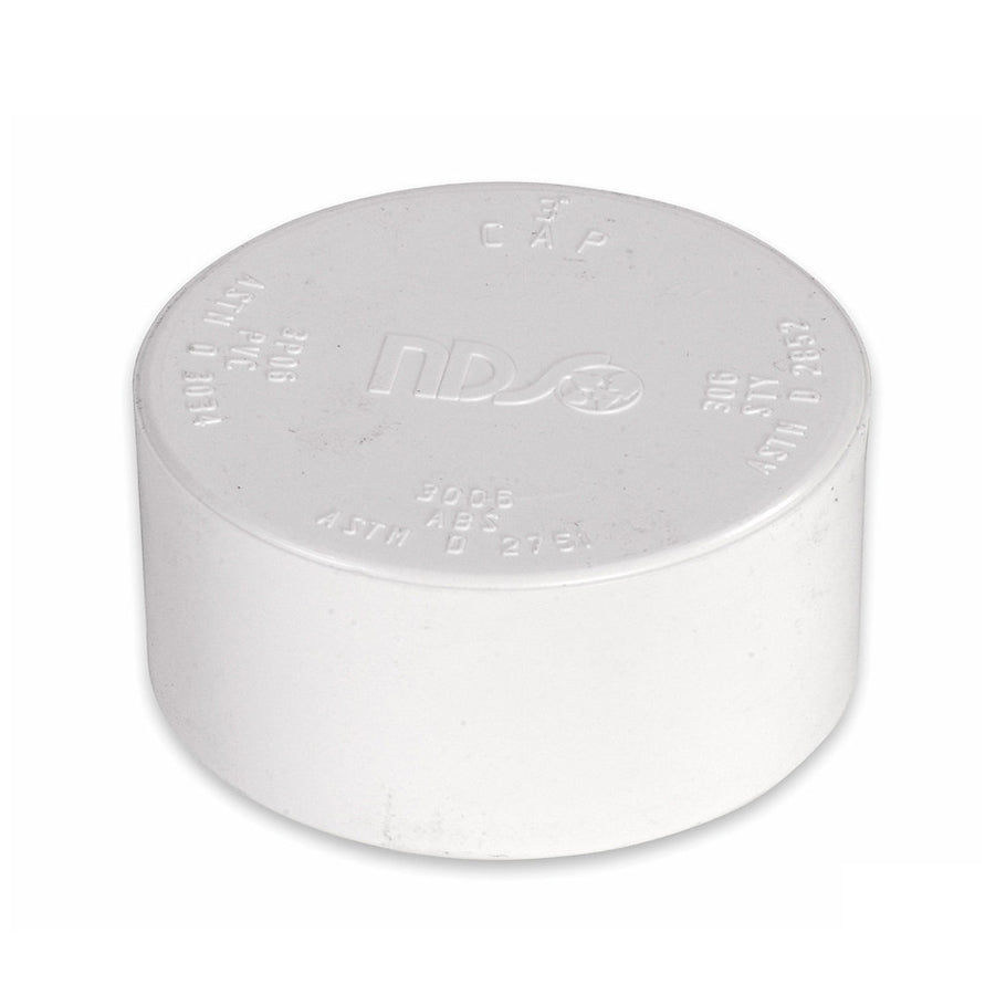 NDS 3P06 - 3" PVC Sewage & Drainage Cap – SupplyStop.com