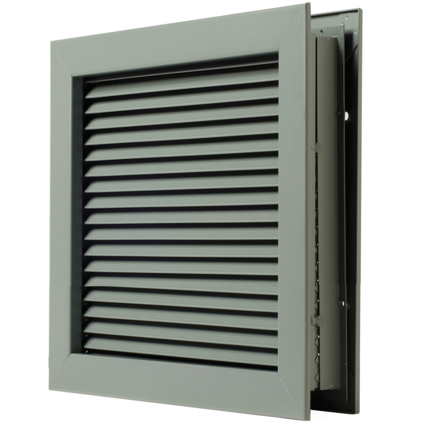 24" x 24" Self Attaching No Vision Door Louver for 1-3/4" Doors ...