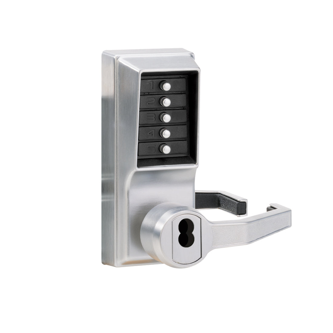 Simplex 8100 - Right Hand Reverse Mechanical Pushbutton Lever Mortise ...