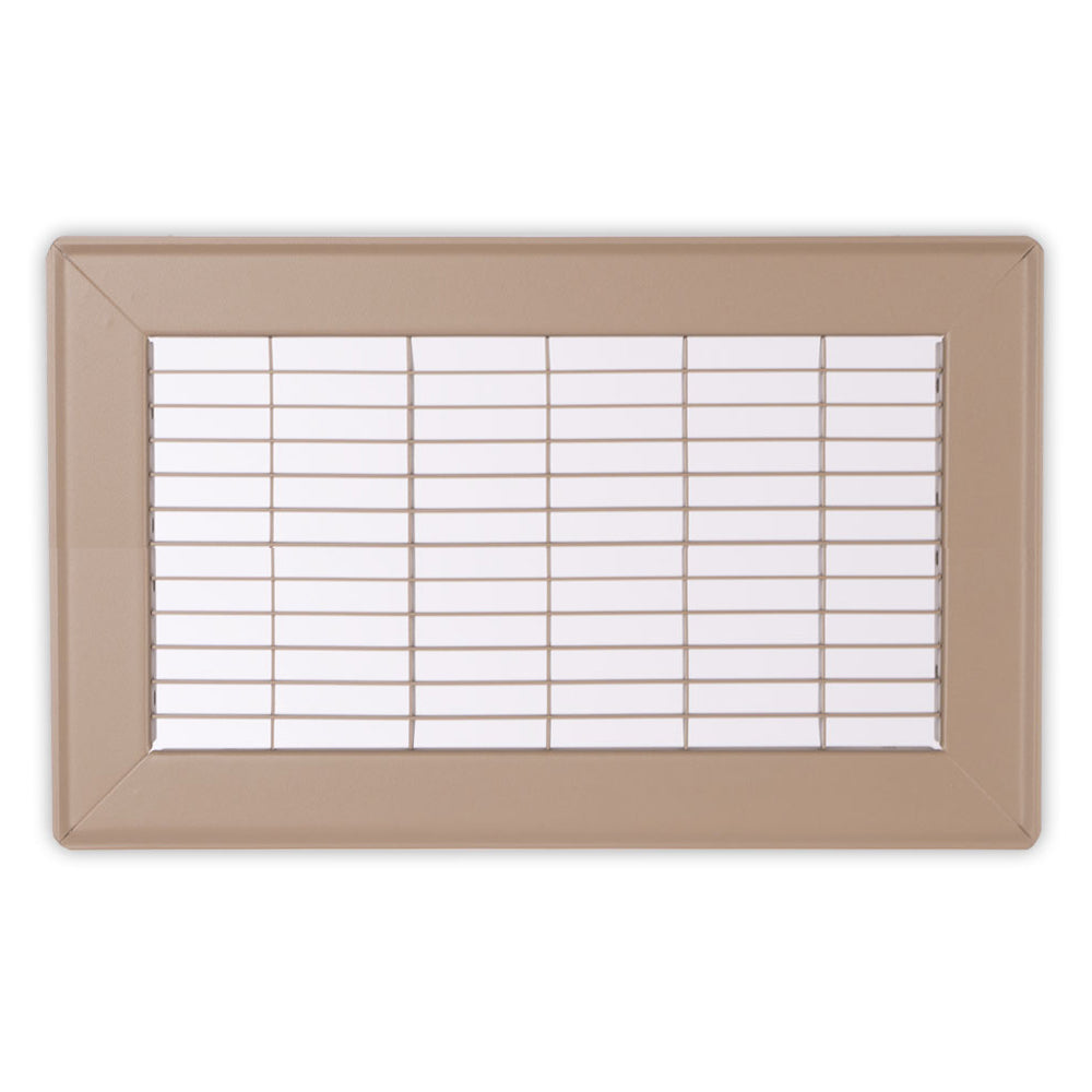 Shoemaker 1600 - 12"x24" Heavy Duty Floor Grille with 0 Degree Deflect ...